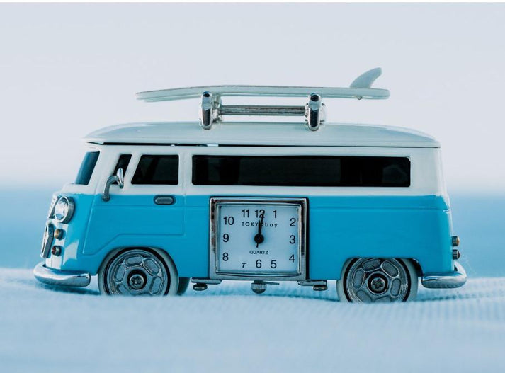 Bus Clock | Light Blue – Tokyobay