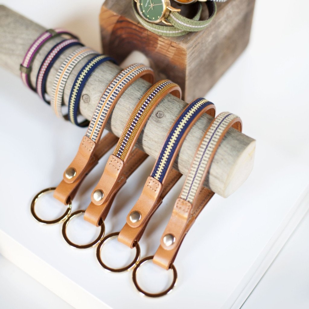 Obi Olive Leather Wristlet | TOKYObay Accessories